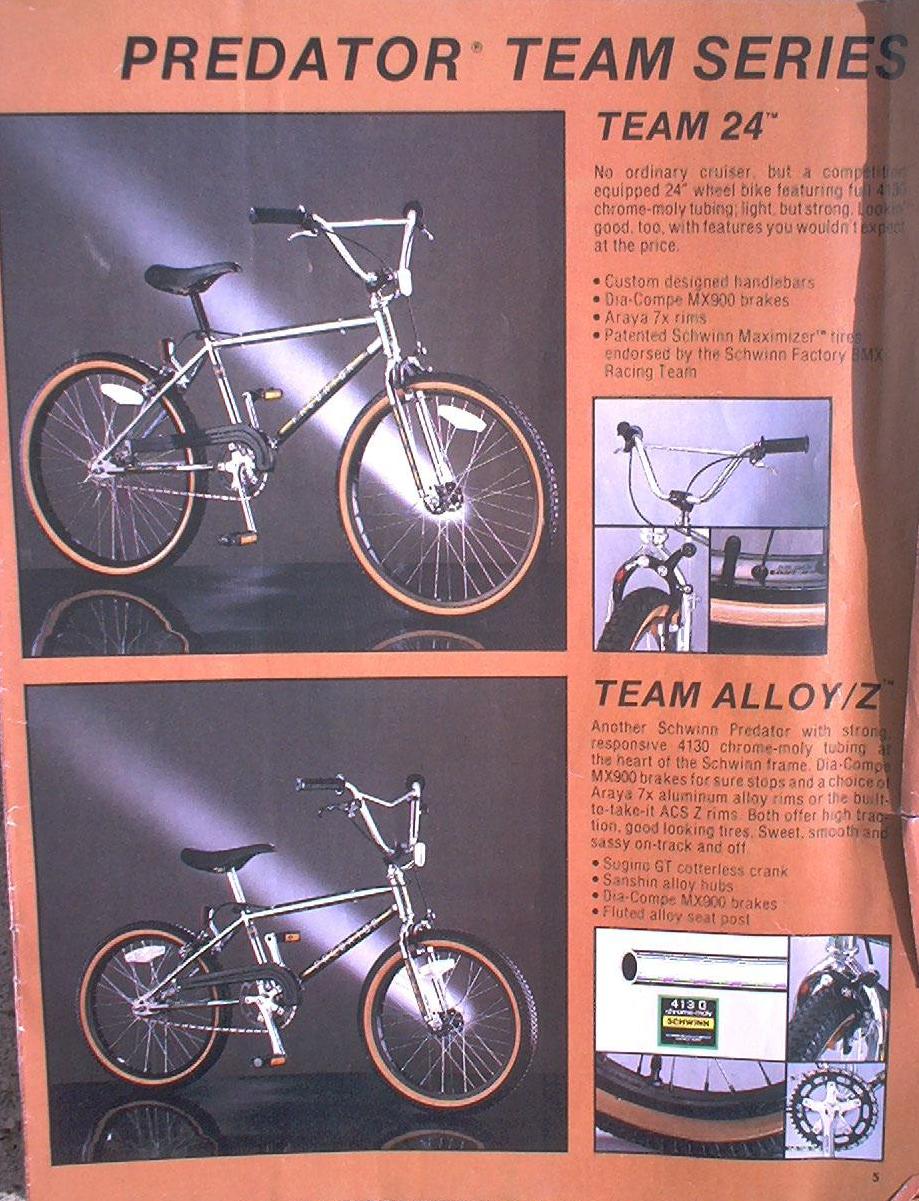 1983-1984 Schwinn Predator Chrome/Green/Black yellow decals - BMXmuseum ...